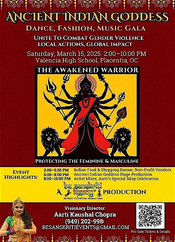 ANCIENT INDIAN GODDESS GALA | United Tribes